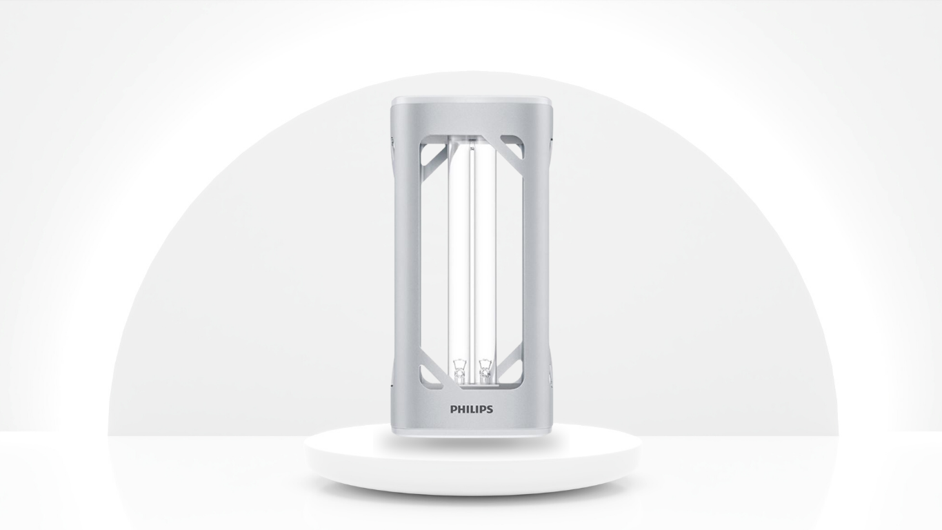 Philips UV-C Disinfection Desk Lamp - Silver